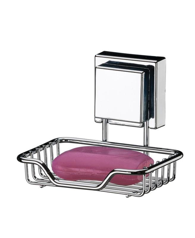 Saboneteira De Aço Inox Com Fixação A vacuo Future Utilidade ...