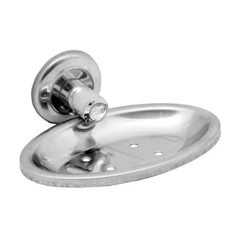Saboneteira de Parede Inox para Banheiro - hidr - Saboneteira ...