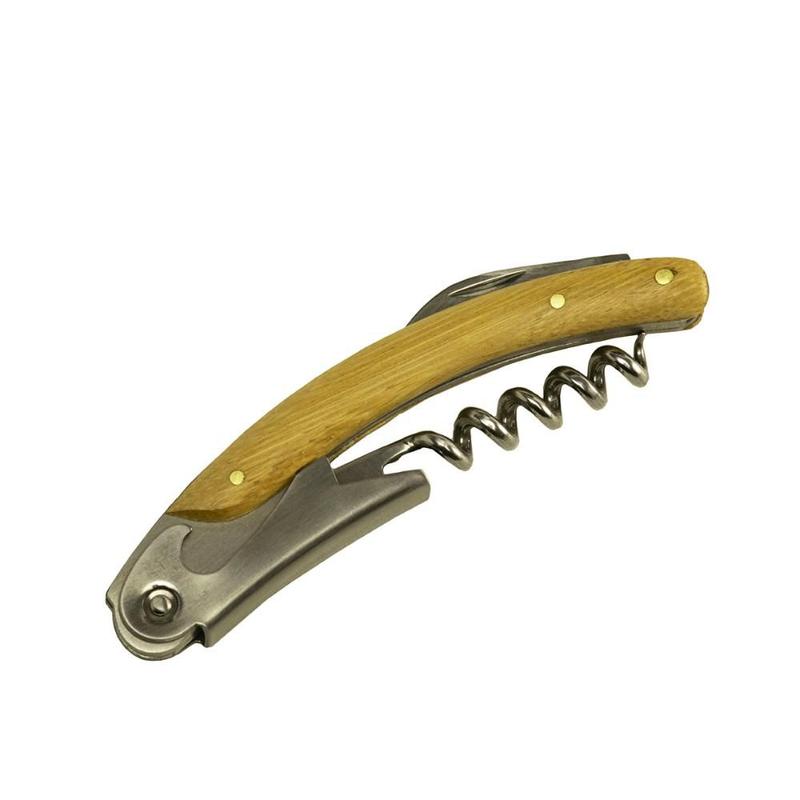 Saca Rolha Tradicional Vinho Madeira e Inox Abridor Garrafa - Prana Dia ...