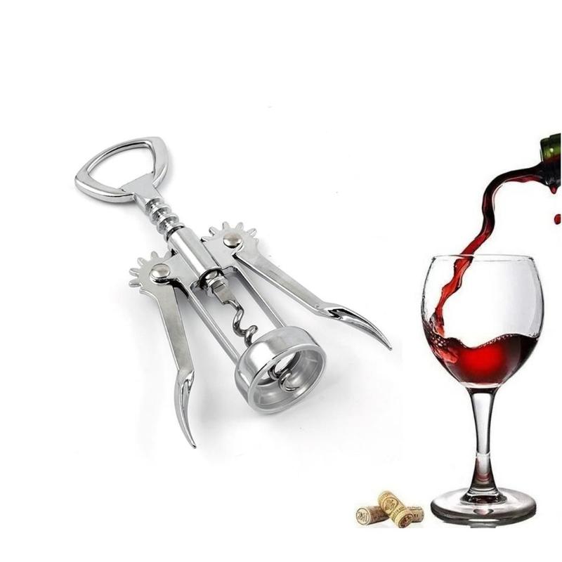 Saca Rolhas Manual Abridor de Vinhos Reforçado - HAI Brasil - Saca ...