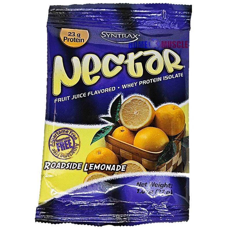 Sachê de Nectar Sweets Whey Protein Isolate 27g - Syntrax - Whey ...