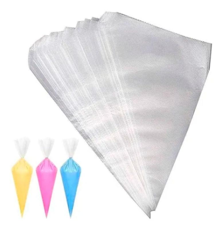 - Saco de Confeitar Descartável Manga Confeiteiro -100 Unidades 29 cm ...