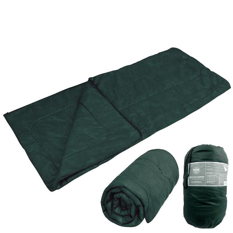 Saco De Dormir Colchonete Dobrável Acampamento Camping Mor - Saco de ...