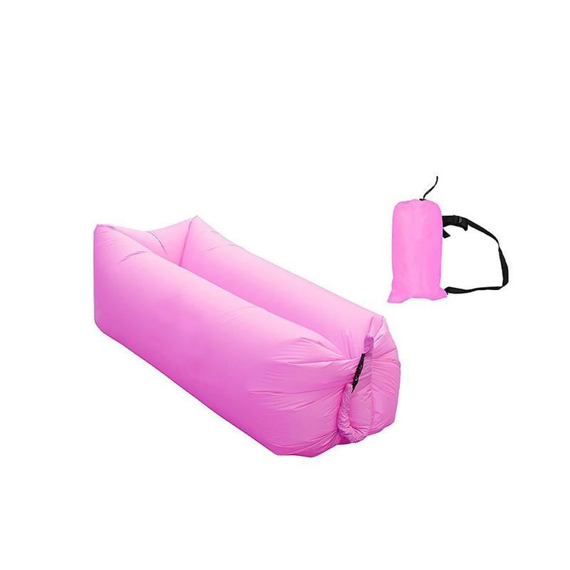 Saco de dormir Sofa Inflavel Puff Camping Preguiçoso Colchonete Magico ...