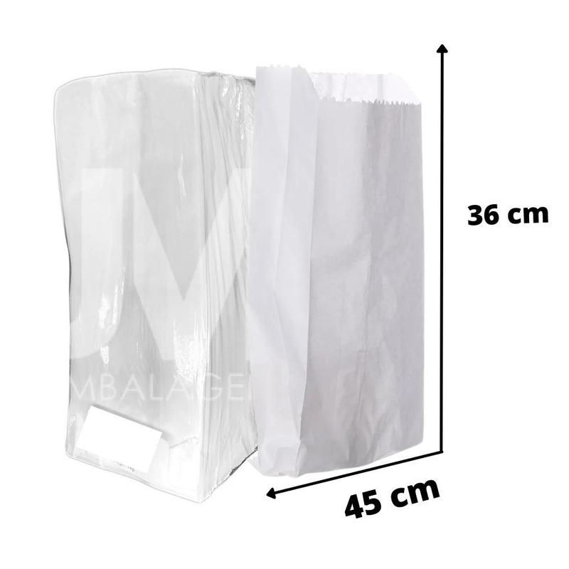 Saco monolucido 3kg com 500 unidades - chiara - Saco de Papel ...