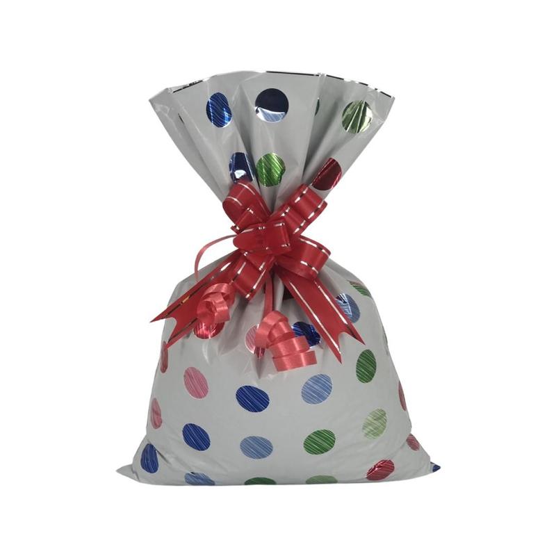 Sacos de presente metalizados 20x29cm 50un Aliança - Aliança Embalagens ...