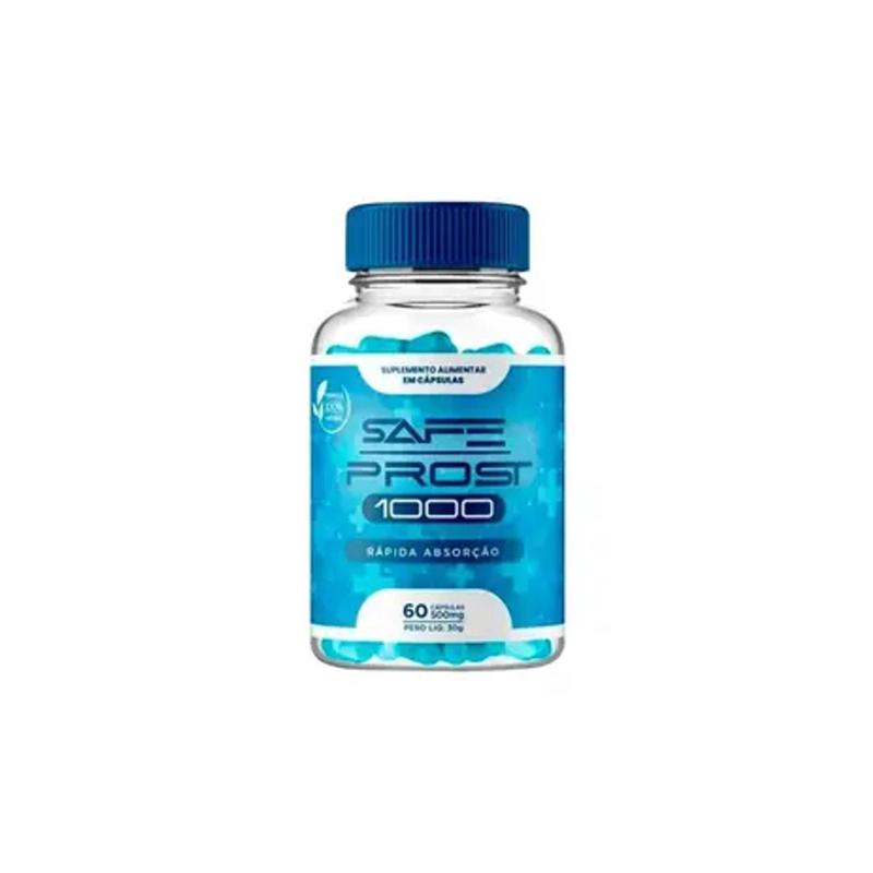 Safe Prost 1 Pote 60 Cáps Original - GDL SUPLE - Pró-Testosterona ...