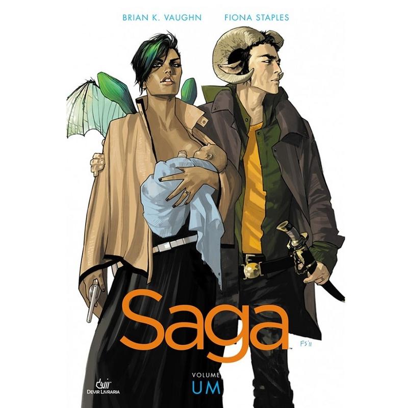 Saga - Vol 1 - Devir - Revista HQ - Magazine Luiza