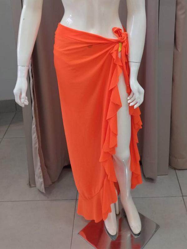 Saia Pareô Saída de Praia Transparente Cores Neon - Traços - Saída de ...