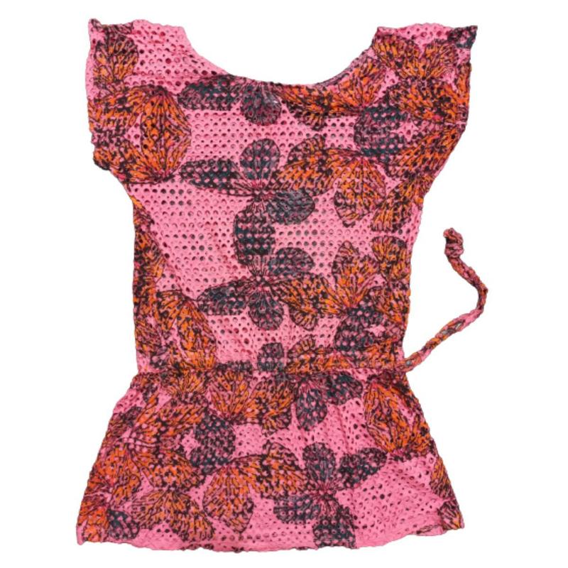 Saída De Praia Furadinha Vestido Moda Verão - ALEX BALI - Saída de ...