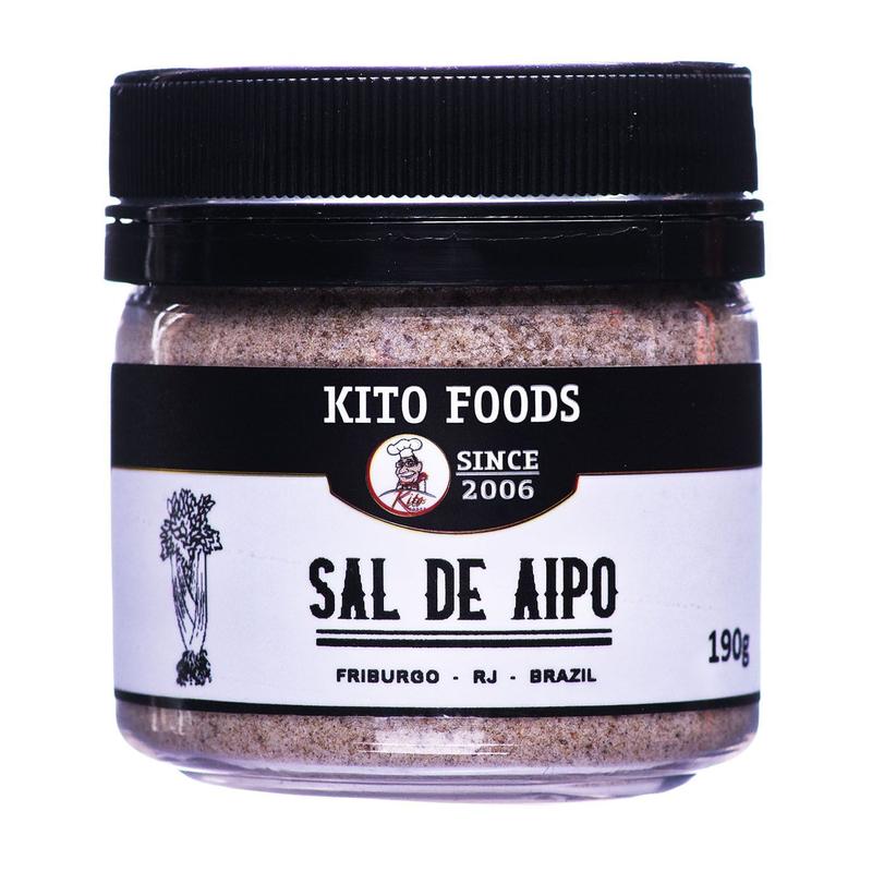 Sal de Aipo 190g - Kito Foods - Sal - Magazine Luiza