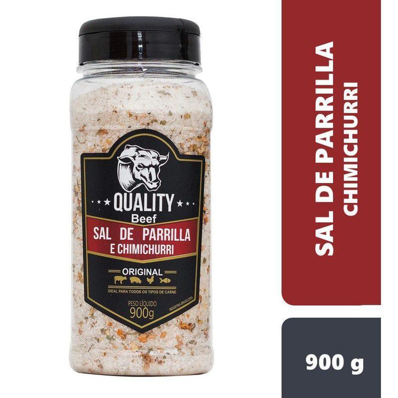 Sal De Parrilla Temperado Argentina Entrefino Churrasco 900g ...