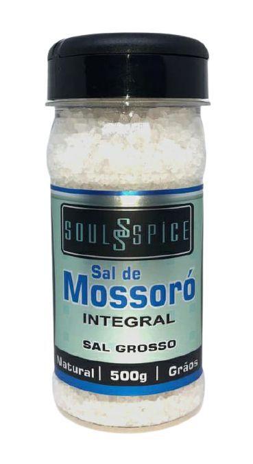 Sal Integral de Mossoró (GROSSO) - Soul Spice 500g. - Sal - Magazine Luiza