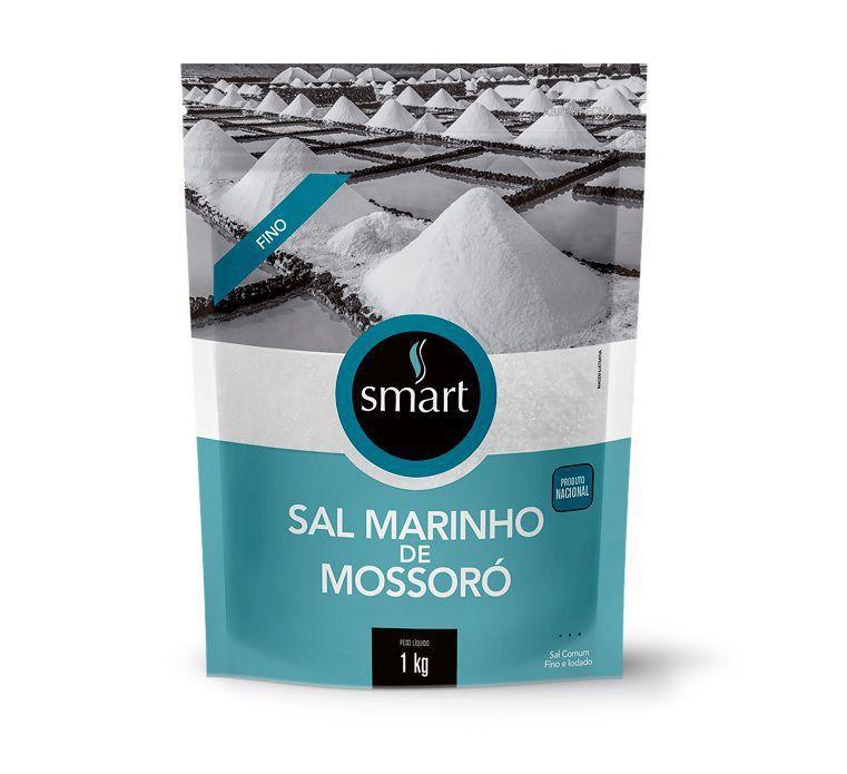 Sal Marinho Moído 1kg - Smart - Sal - Magazine Luiza