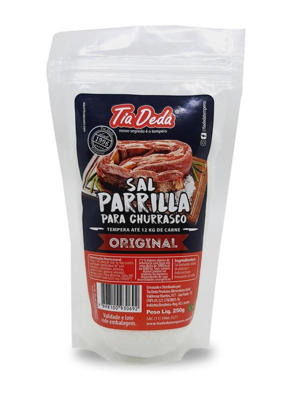 Sal Parrilla Original Tia Deda Temperos 250g - Sal - Magazine Luiza