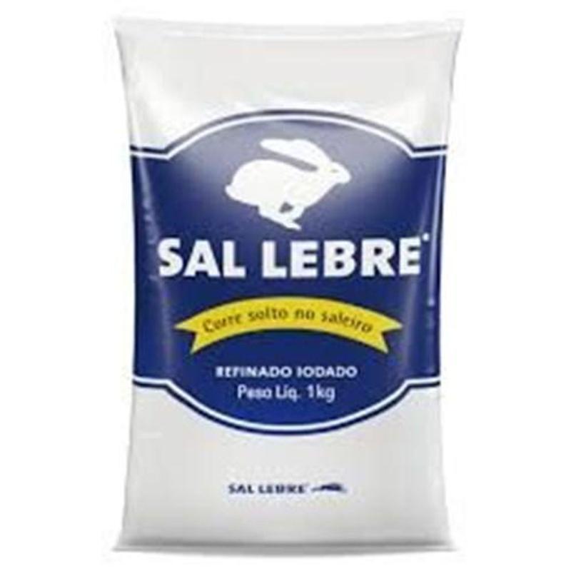 Sal Refinado Pacote 1kg - Lebre - Sal - Magazine Luiza