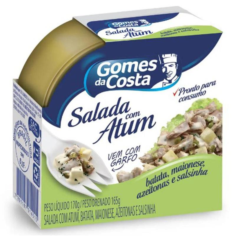 Salada de Atum com Batata Doce e Azeite Gomes da Costa 150g - Atum ...