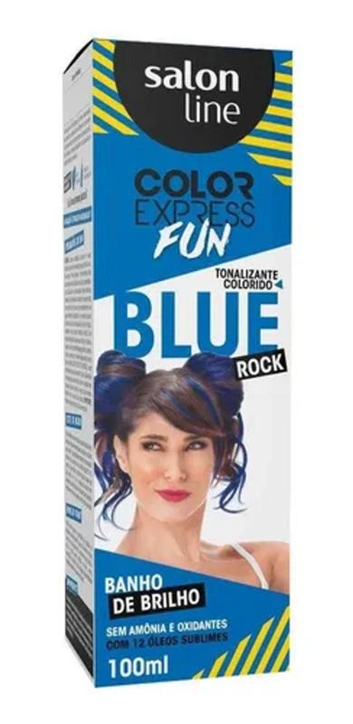 Salon Line Color Express Fun BLUE - Tonalizante de Cabelo - Magazine Luiza
