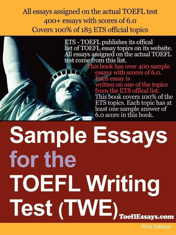 Sample Essays for the TOEFL Writing Test (Twe) - Lulu Press - Livros de ...