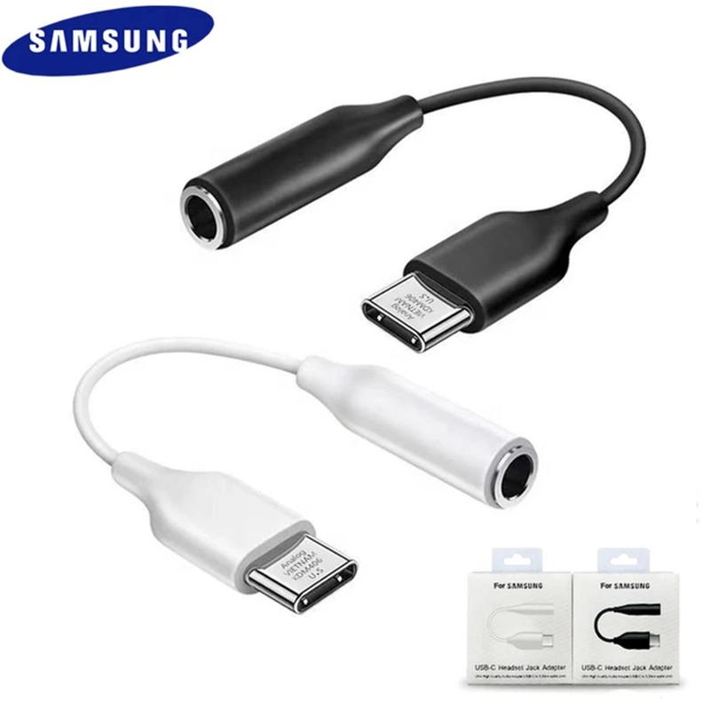 Samsung Adaptador Auxiliar Entrada P2 para Tipo C - Adaptador USB ...