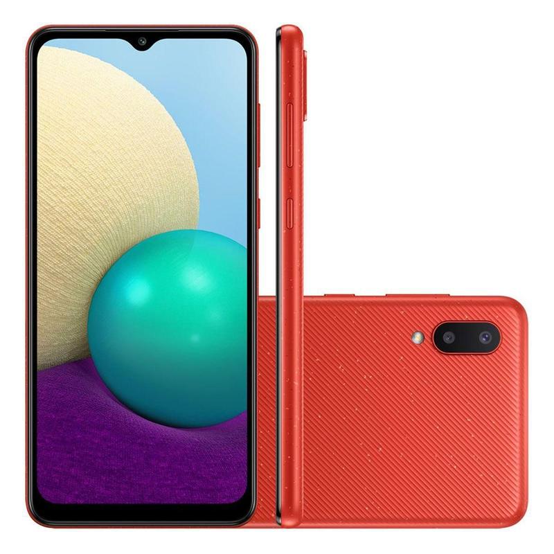 Samsung Galaxy A02 32GB Dual 4G Tela Infinita 6,5" Câmera Dupla 13MP ...
