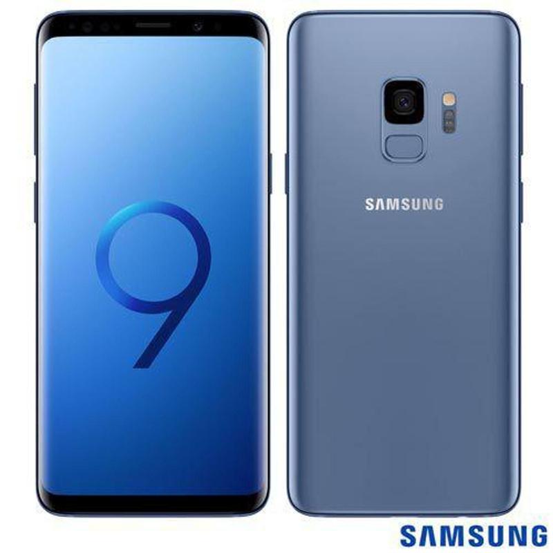 Samsung Galaxy S9 Azul, com Tela de 5,8", 4G, 128 GB e Câmera de 12 MP ...