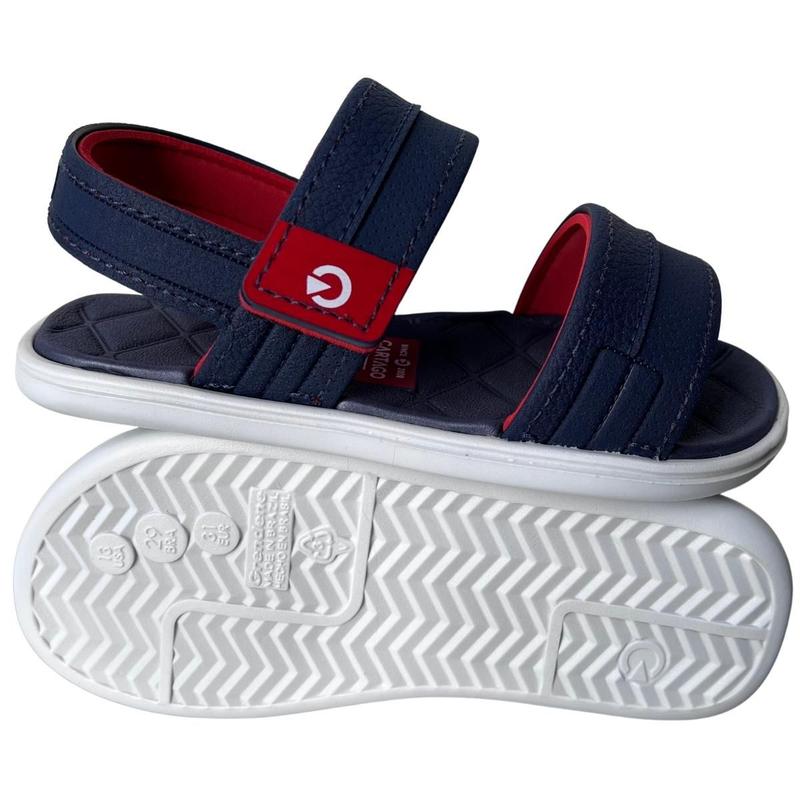 Sandália Cartago Malta IV Juvenil Masculina Percata Infantil Original ...