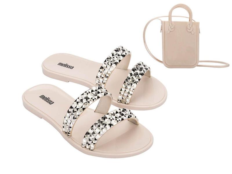 Sandália Chinelo Melissa Bling Com Bolsa Adulto Feminino - Sandália ...