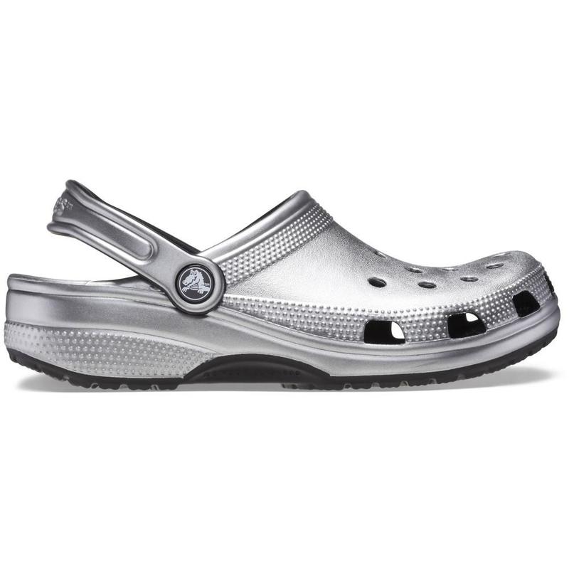 Sandália crocs classic metalic clog silver metallic - Outros Moda e ...