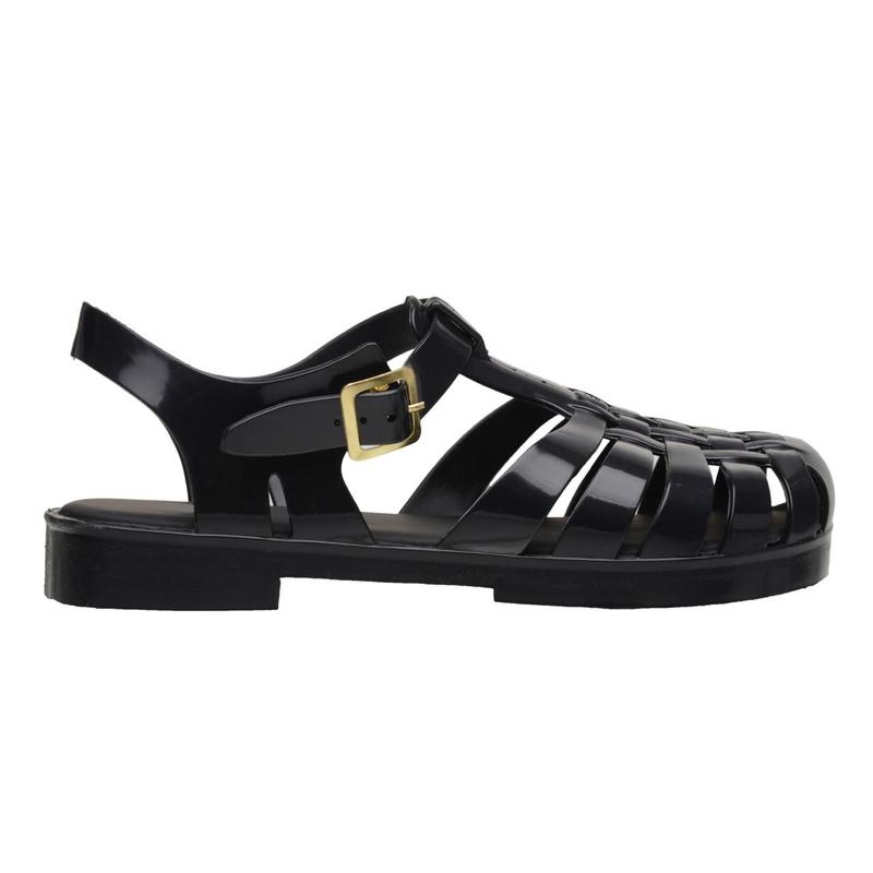 Sandália Feminina Aranha Sola Antiderrapante Fecho Fivela PVC ...