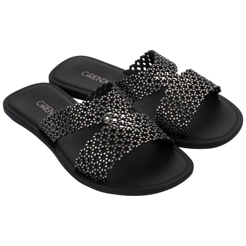 Sandalia Feminina Rasteira Grendha Buriti - GRENDENE - Rasteirinha ...