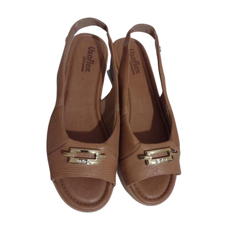 Sandália Feminina Usaflex Z8301 - Sandália Feminina - Magazine Luiza