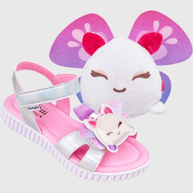 Sandália Infantil Feminina Pampili Candy Pamps com Mimo Especial ...
