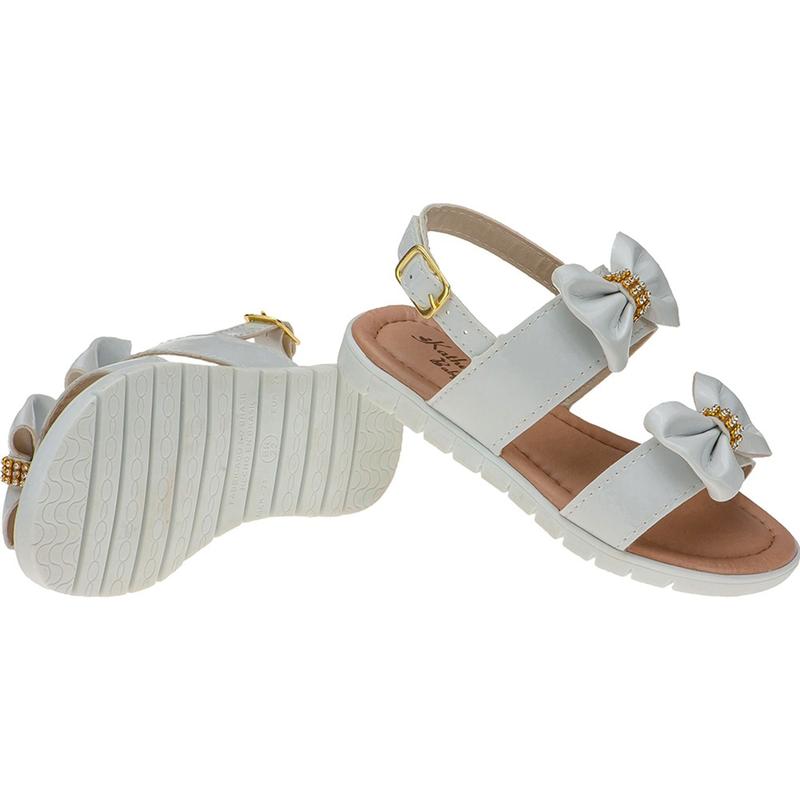 Sandalia infantil menina papeti feninina laço - Kathellyn baby ...
