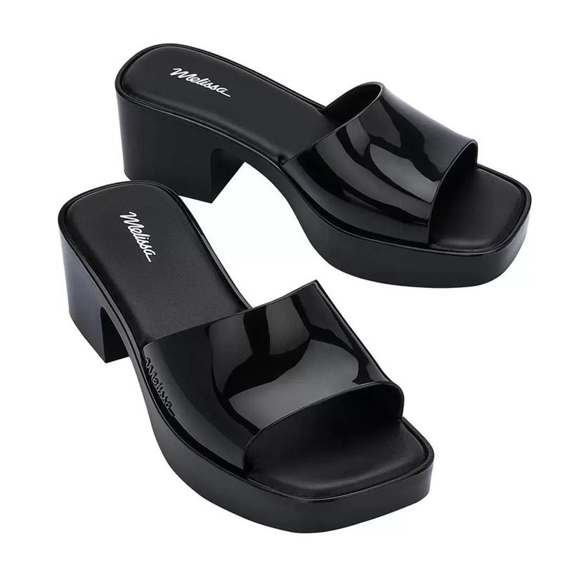 Sandália Melissa Shape AD Preto Opaco - Outros Moda e Acessórios ...