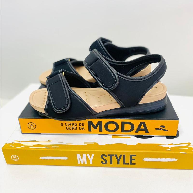 Sandália Modare 7113.207 - Preto - Sandália Feminina - Magazine Luiza