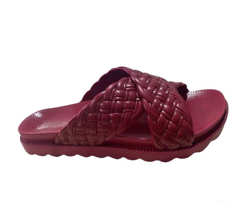 Sandalia Papete Tiras Cruzadas Terra e Agua 800500 - Outros Moda e ...