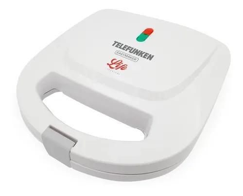 Sanduicheira Grill Telefunken 800w Easymaker Branca 220v - Sanduicheira ...