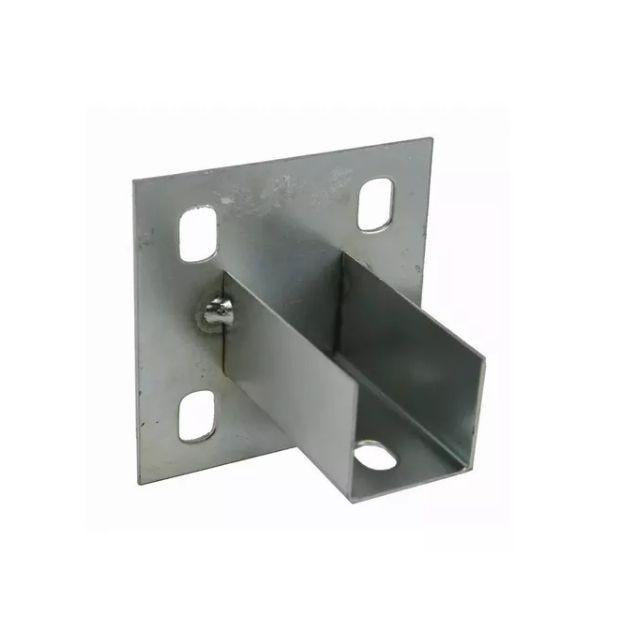 Sapata Externa 4 Furos Para Perfilado (Chapa 18/22, 10 Peças ...