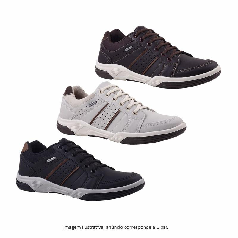 Sapatênis Calce Fácil Masculino Confort Way - Sapatênis Masculino ...