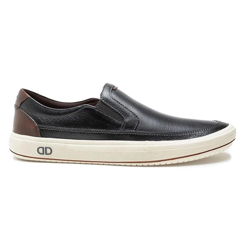 Sapatênis Democrata Masculino Denim Go Couro 290102 - Sapatênis ...