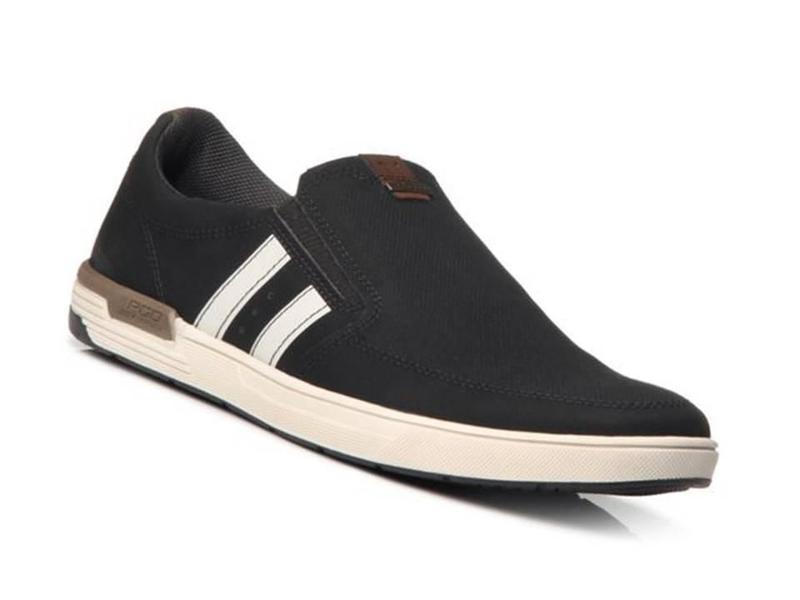 Sapatênis Pegada Masculino Brown e Preto Ref:171303 - Sapatênis ...