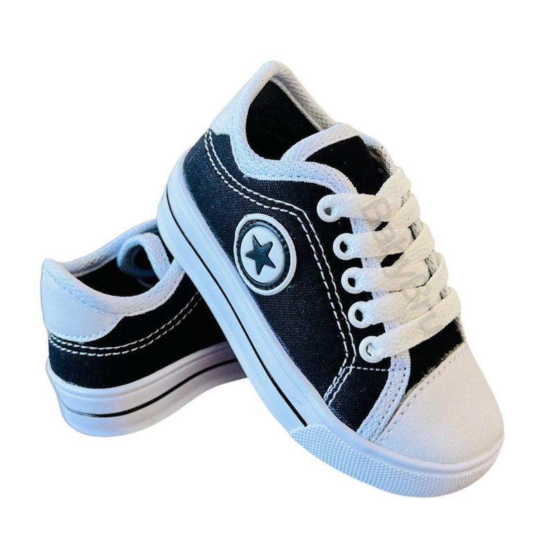 Sapatênis Tênis Infantil Lindo Bebê All Menino Menina Star Modinha Confortável - Azzan ...