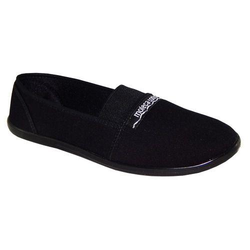 Sapatilha Feminina Moleca Elástico e Pano Calce Fácil 52059 - Sapatilha ...