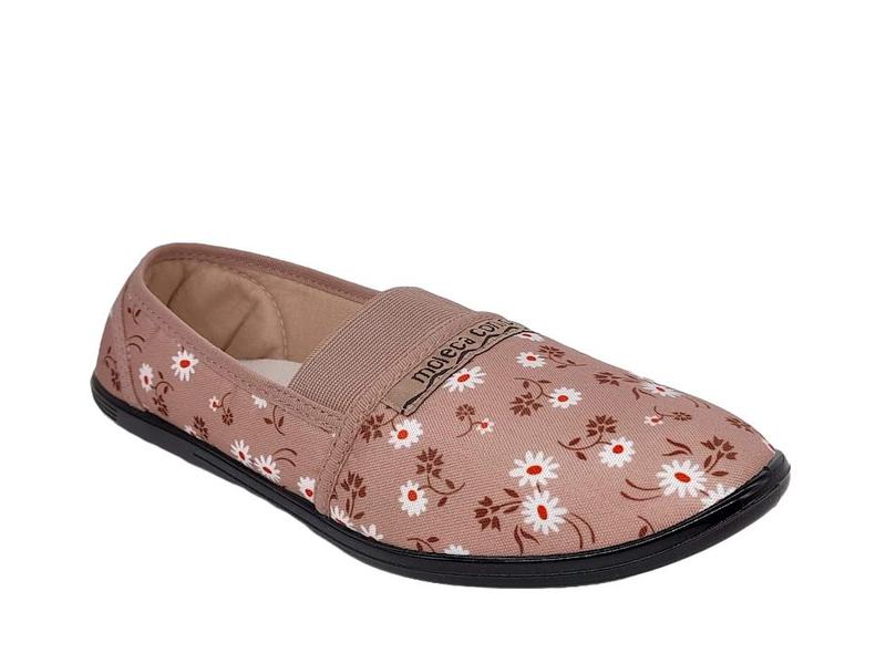 Sapatilha Feminina Moleca Elástico e Pano Calce Fácil 52059 - Sapatilha ...