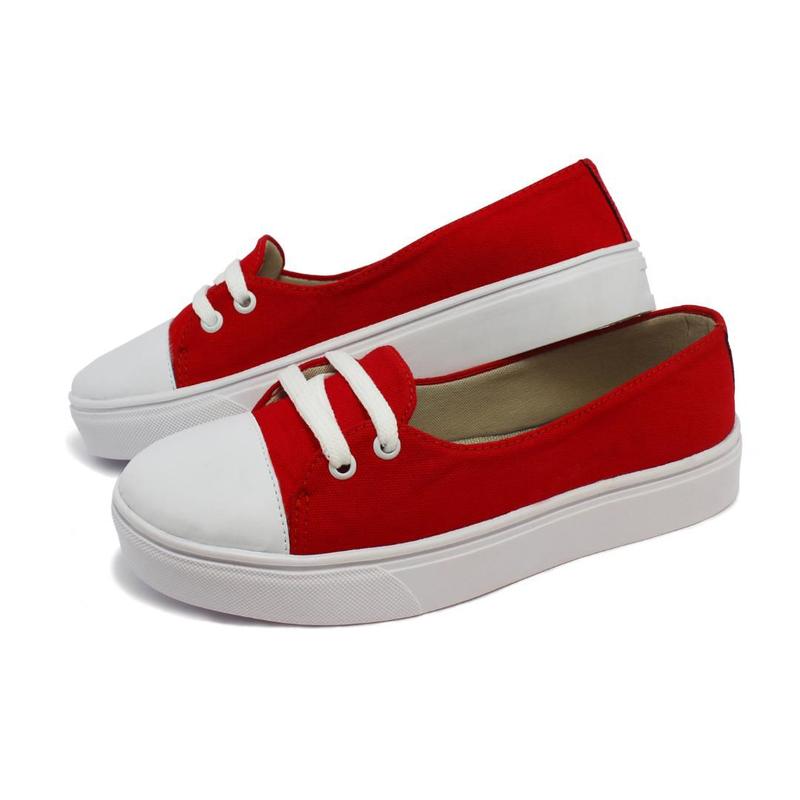 Sapatilha Tenis Feminino Casual Confort Macia Lona - Bono - Sapatilha ...