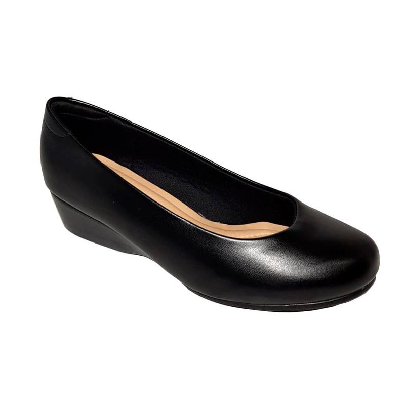 Sapato Anabela Social Modare conforto casual salto baixo 7014.200 ...