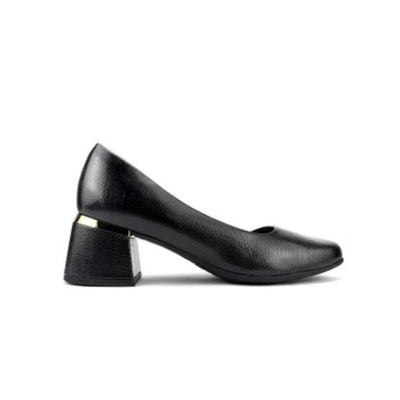 Sapato Feminino Piccadilly Maxi 748009-5 Preto - Calçados Femininos ...