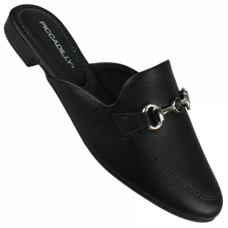 Sapato mule Picadilly clás preto - Piccadilly - Mule Feminino ...
