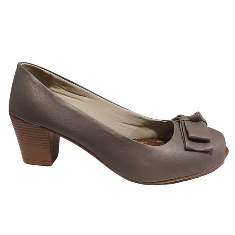 Sapato Peep Toe Ana Hoffmann Salto Médio Fosco - 850 - Peep Toe ...